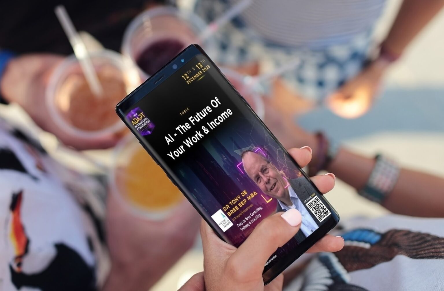 Speaking at The Virtual ADAPT 2023 International Convention On AI In ...